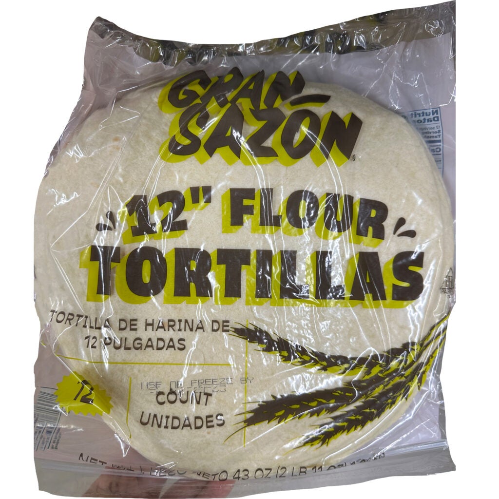 12" Flour Tortillas - Gordon Food Service Store