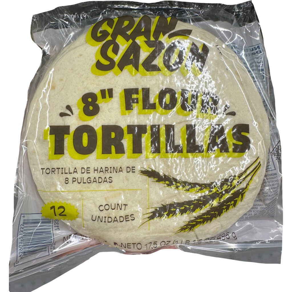 8" Flour Tortilla - Gordon Food Service Store