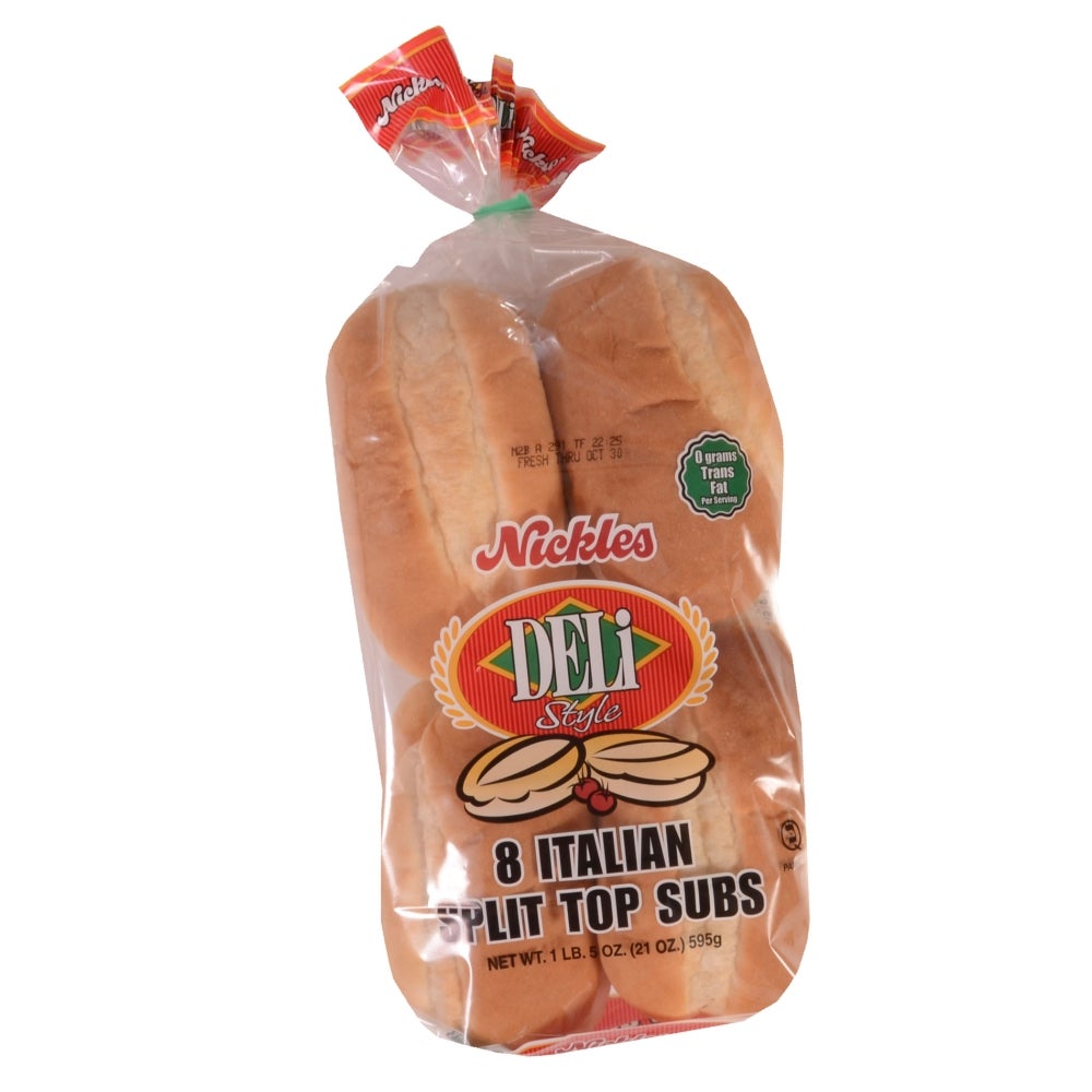 Italian Split Top Sub Buns - Gordon Food Service Store