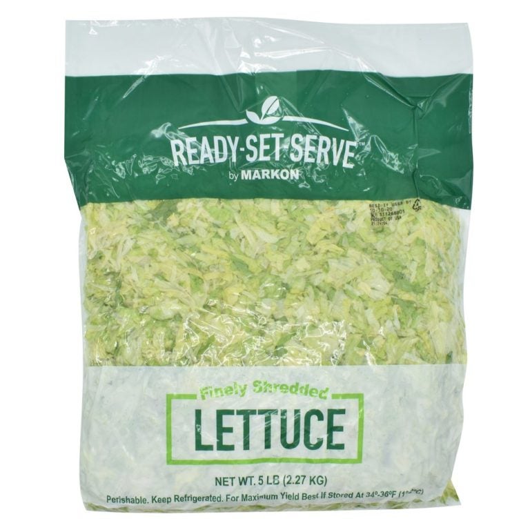 Finely Shredded Lettuce - Gordon Food Service Store