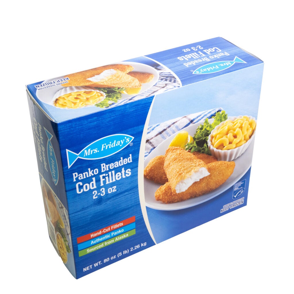 2-3 oz. Panko Breadcrumb Battered Cod Fillets - Gordon Food Service Store