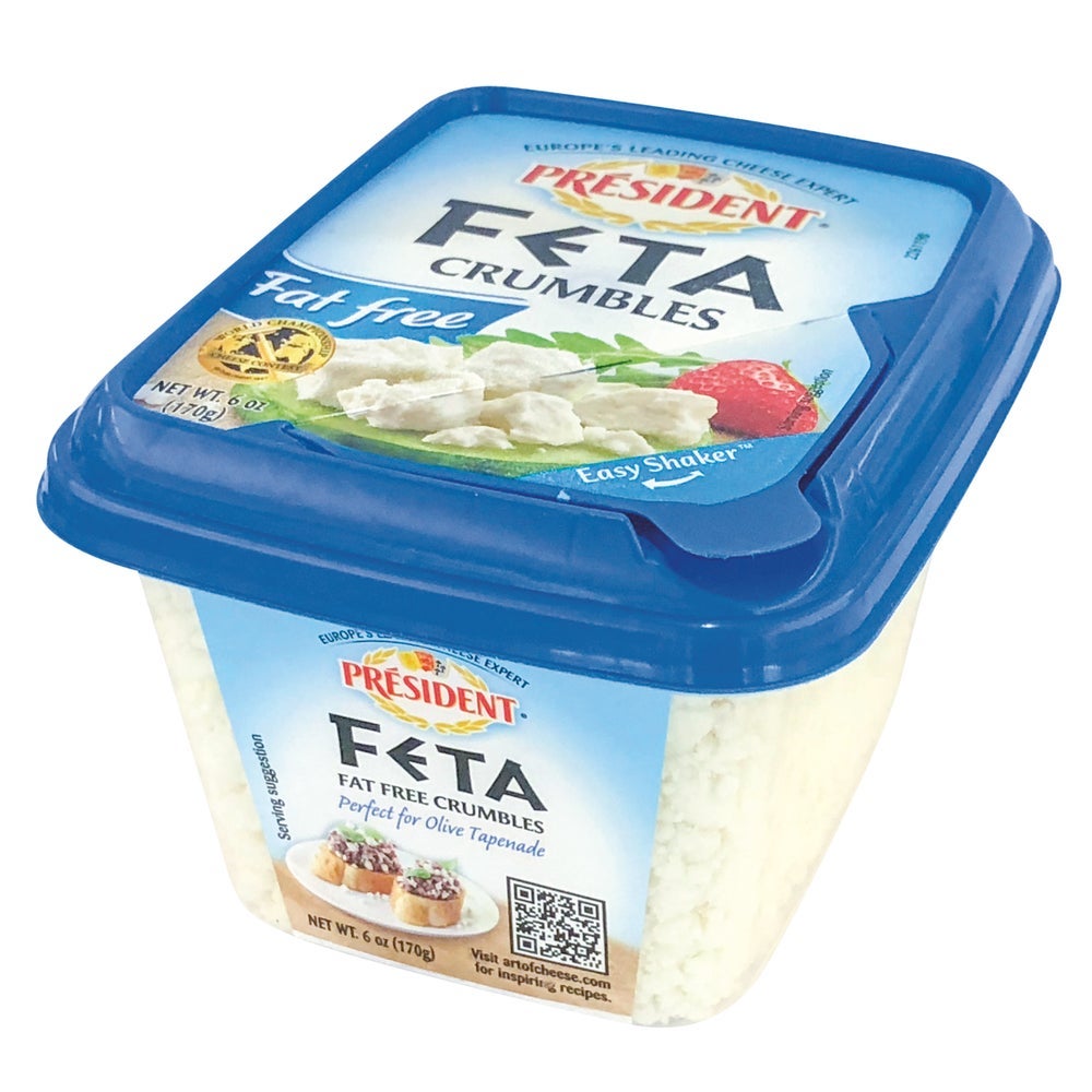 President Feta Fat Free Cheese 6oz - Gordon Food Service Store