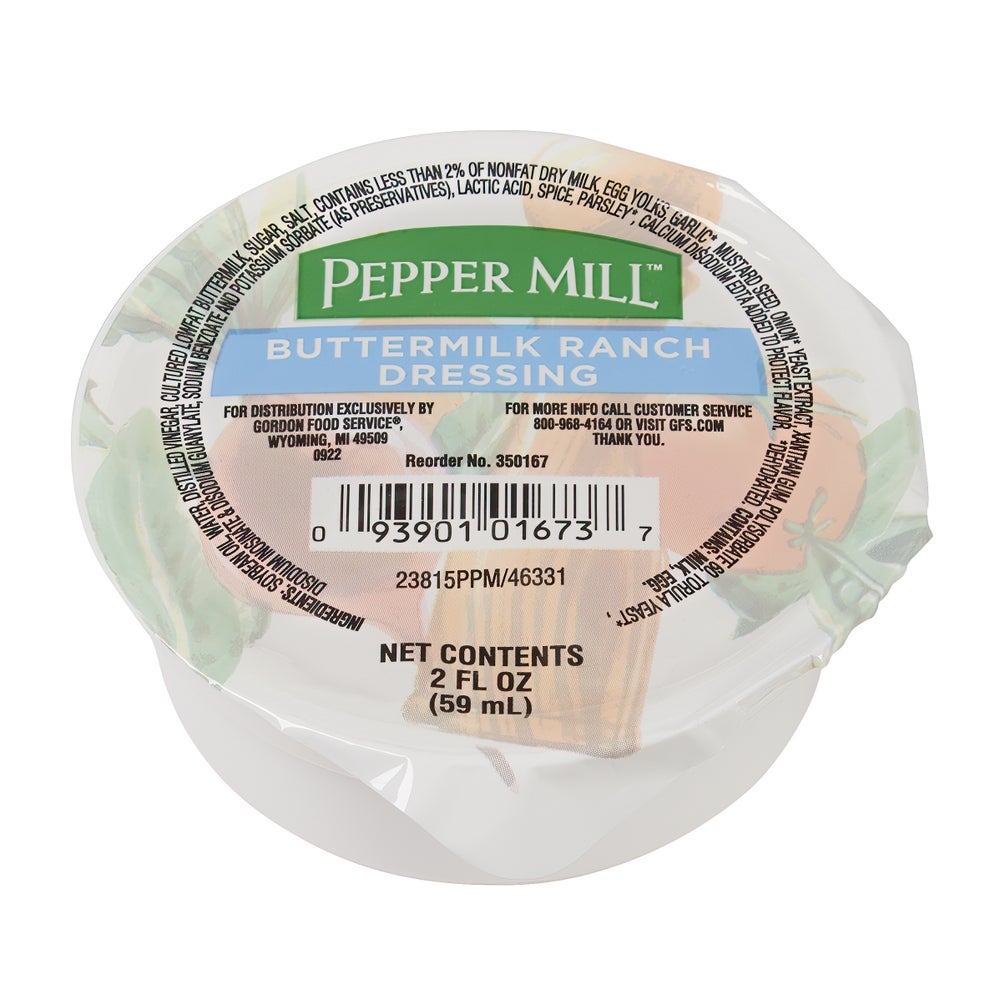 DRESSING RNCH BTRMLK CUP 96-2FLZ PMLL - Gordon Food Service Store