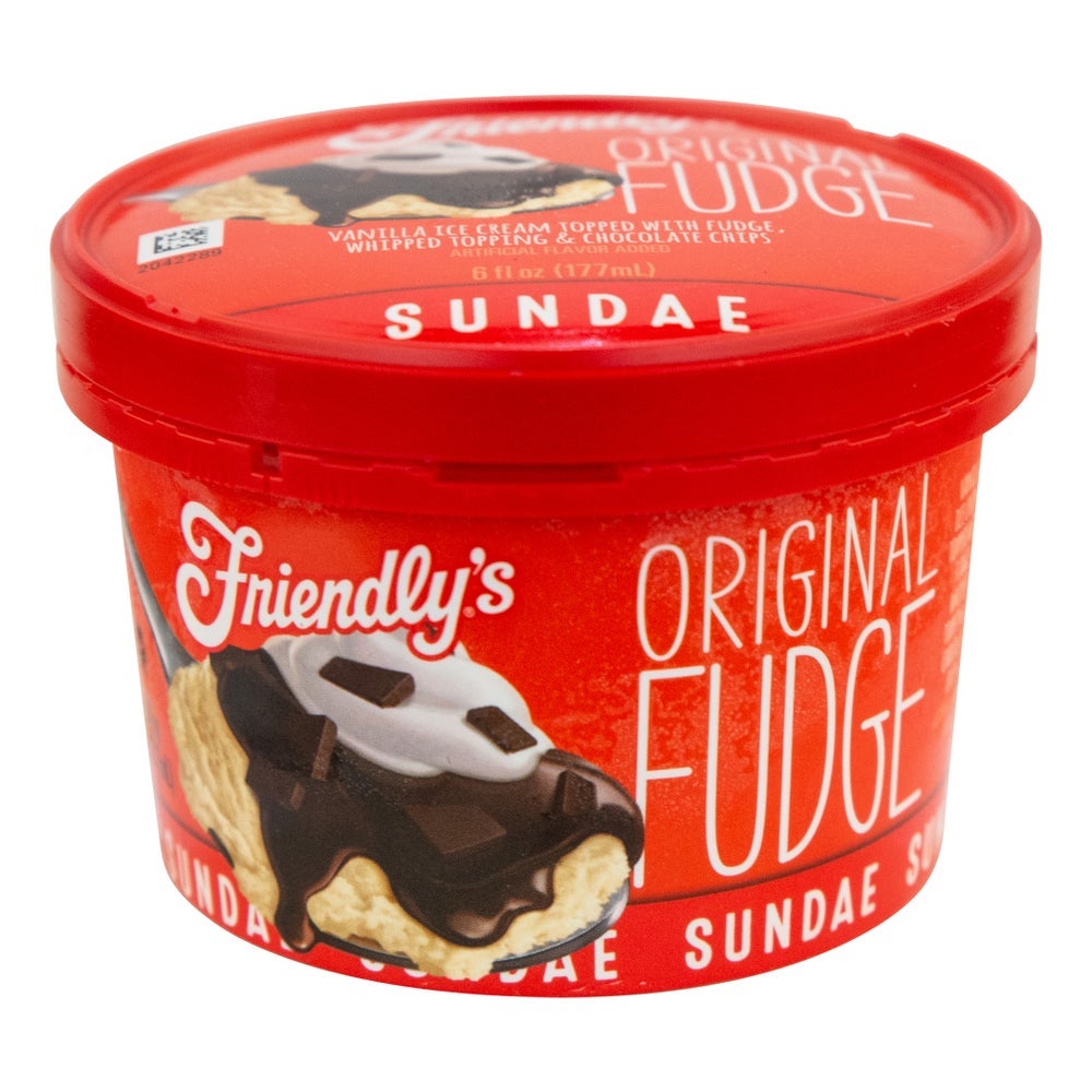 Friendly's Chocolate Fudge Sundae Cup - Gordon Food Service Store