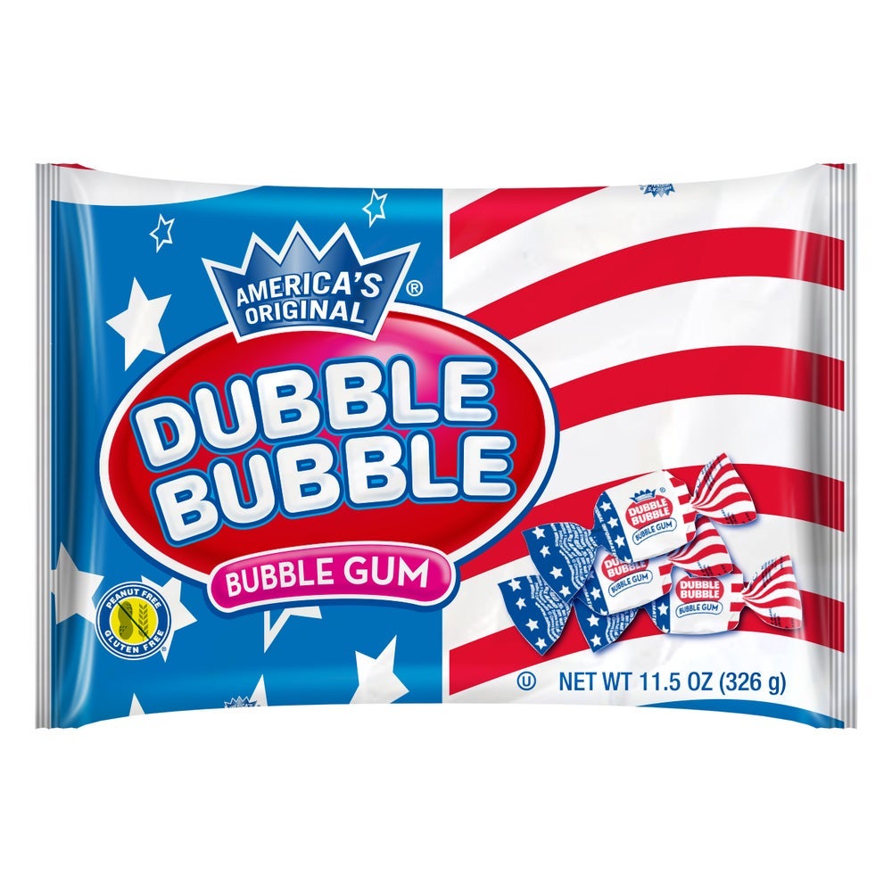 Double Bubble Red White & Blue Gum - Gordon Food Service Store