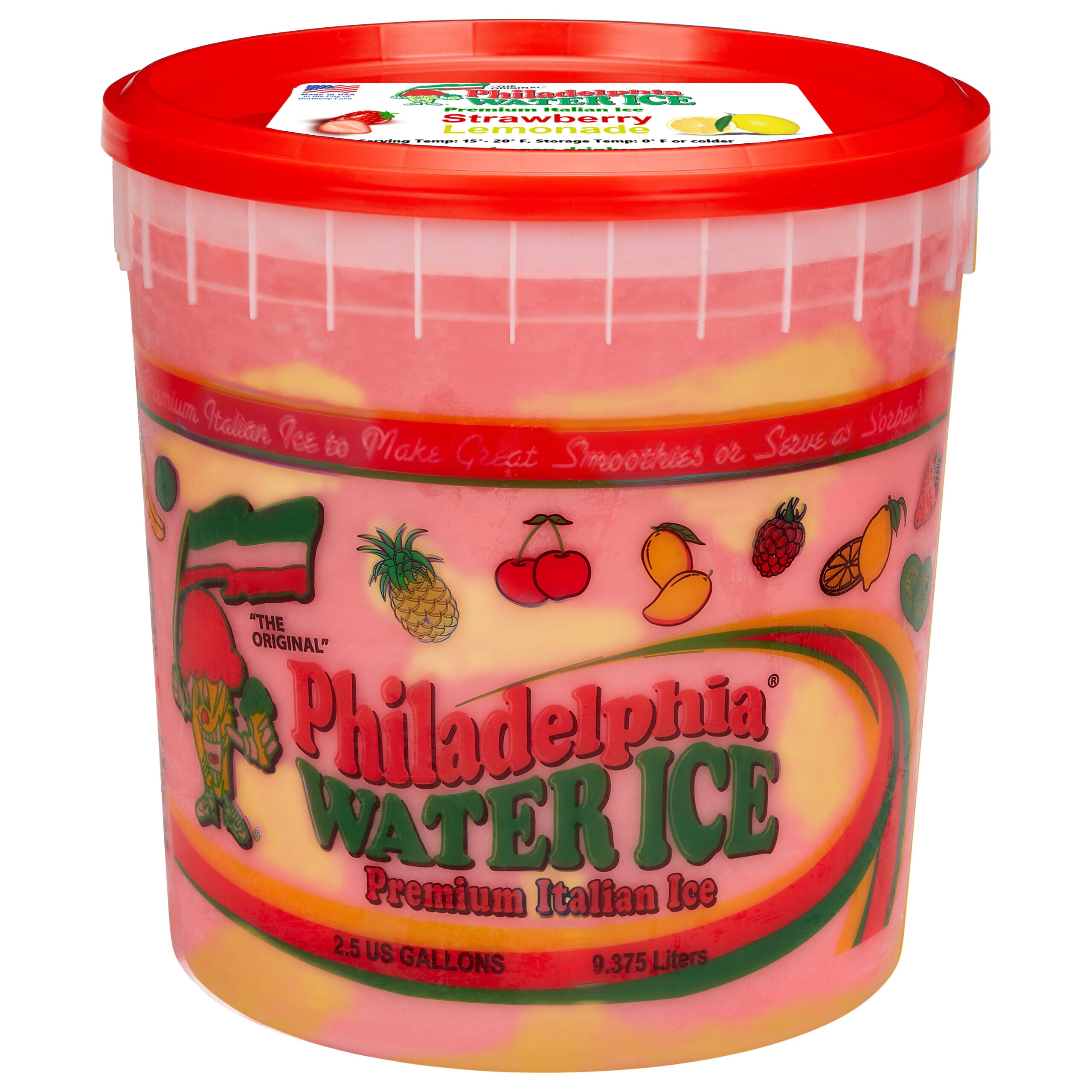 Philly Water Ice Strawberry Lemonade 2.5 - Gordon Restaurant Market