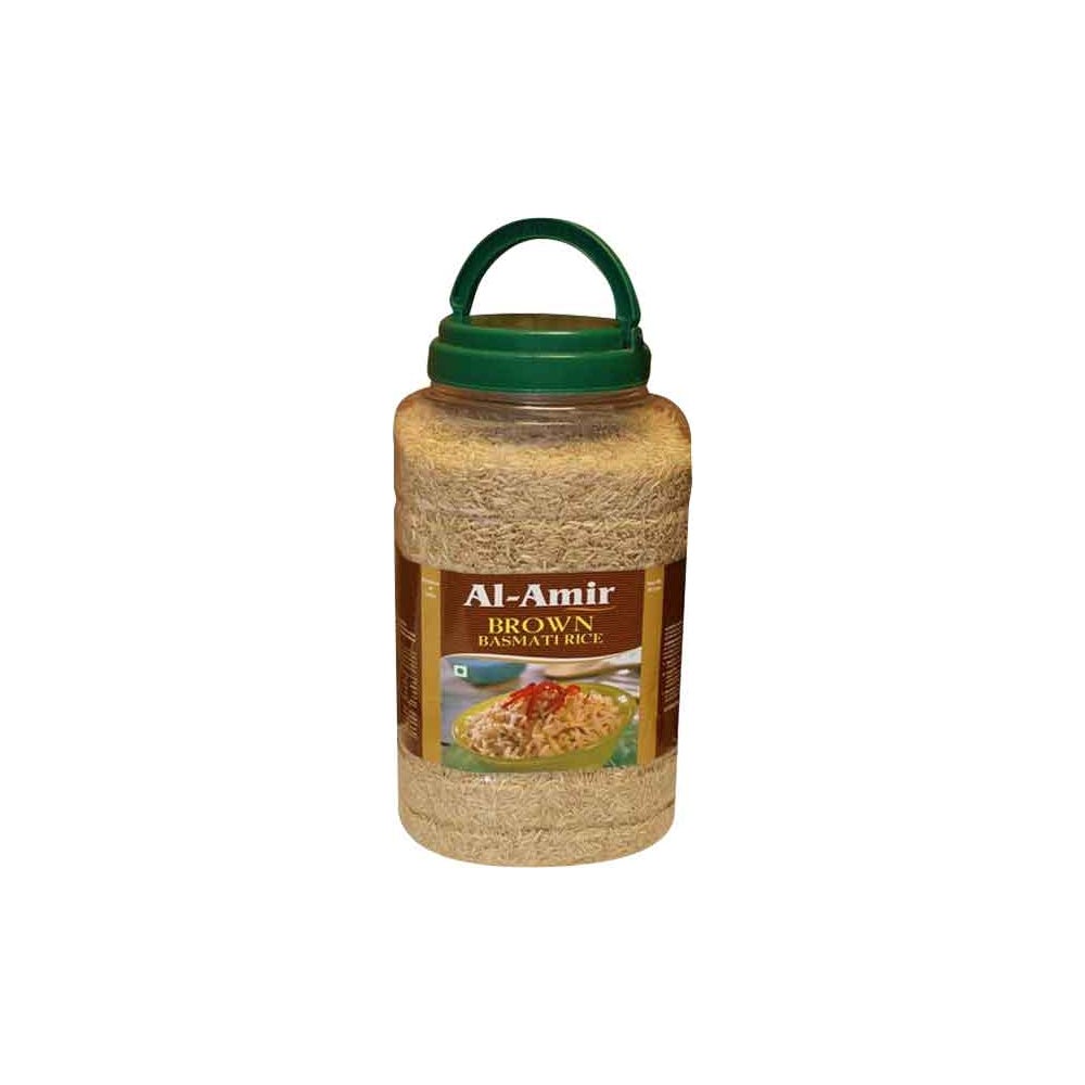 AL-AMIR BROWN BASMATI RICE 10# - Gordon Food Service Store