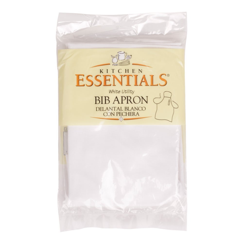 Utility White Bib Apron - Gordon Restaurant Market