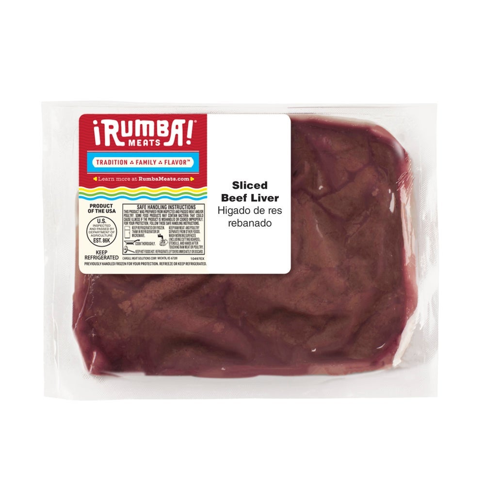 BEEF LIVER SLCD 3-8" 1#AVG - Gordon Food Service Store