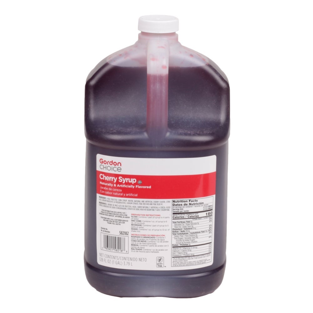 Cherry Sno-Cone Syrup - Gordon Food Service Store
