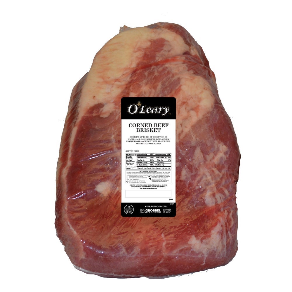 BEEF CORNED BRKST RAW 2-15#AVG - Gordon Food Service Store