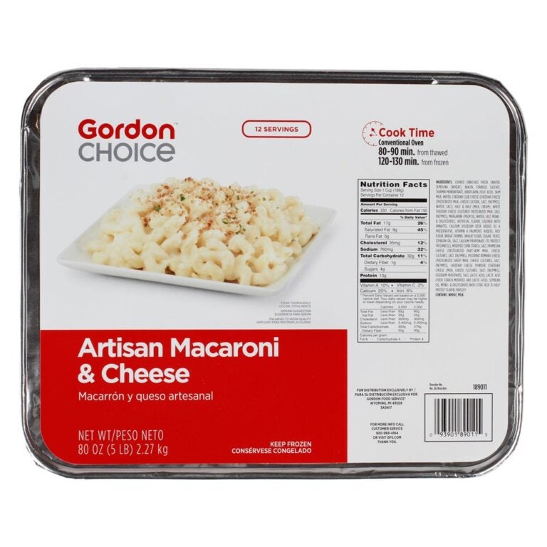 Artisan Macaroni & Cheese - Gordon Food Service Store