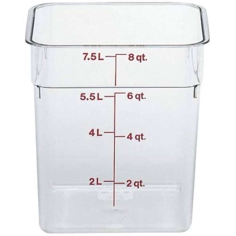 8 Quart Food Container - Gordon Restaurant Market
