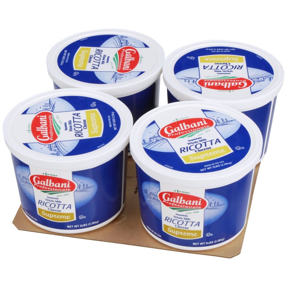 CHEESE RICOTTA IMPASTATA 5# **MASTER - Gordon Food Service Store