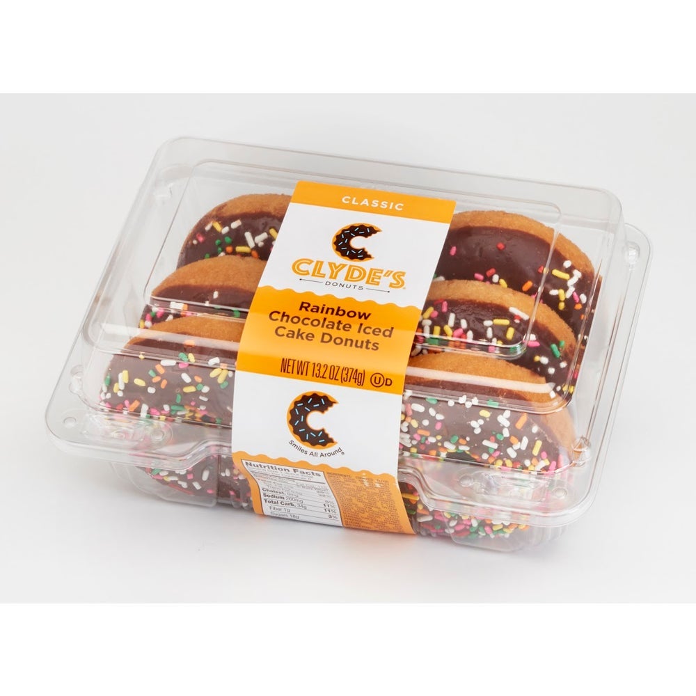 Clyde's Choc Donut 6ct - Gordon Food Service Store