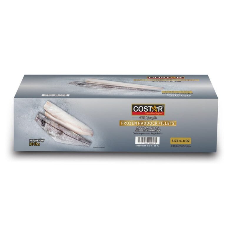 6-8 oz Boneless Skin-on Haddock Fillets - Gordon Food Service Store