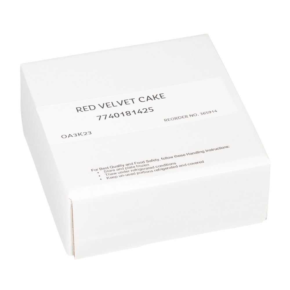 CAKE RED VELVET 2-14CT SIENNA - Gordon Food Service Store