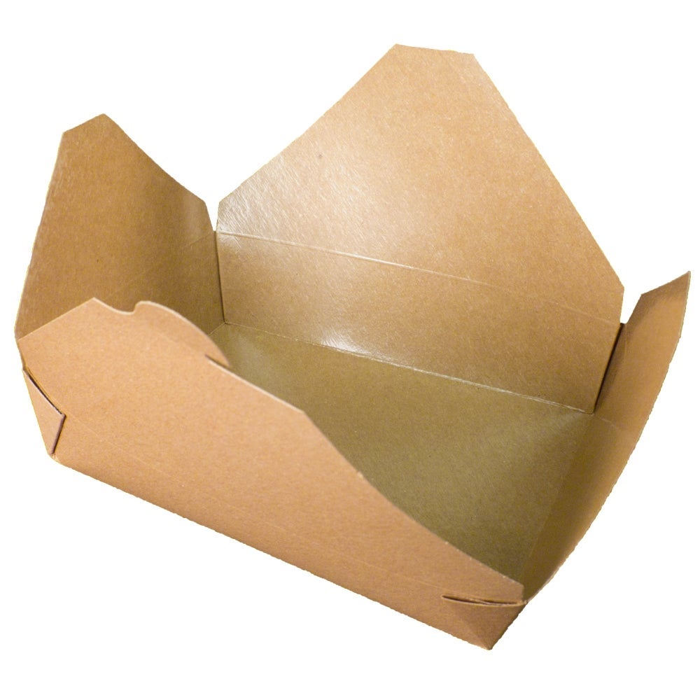 CONT PAPER TAKEOUT KRAFT 7.75x 5x1.75 - Gordon Food Service Store